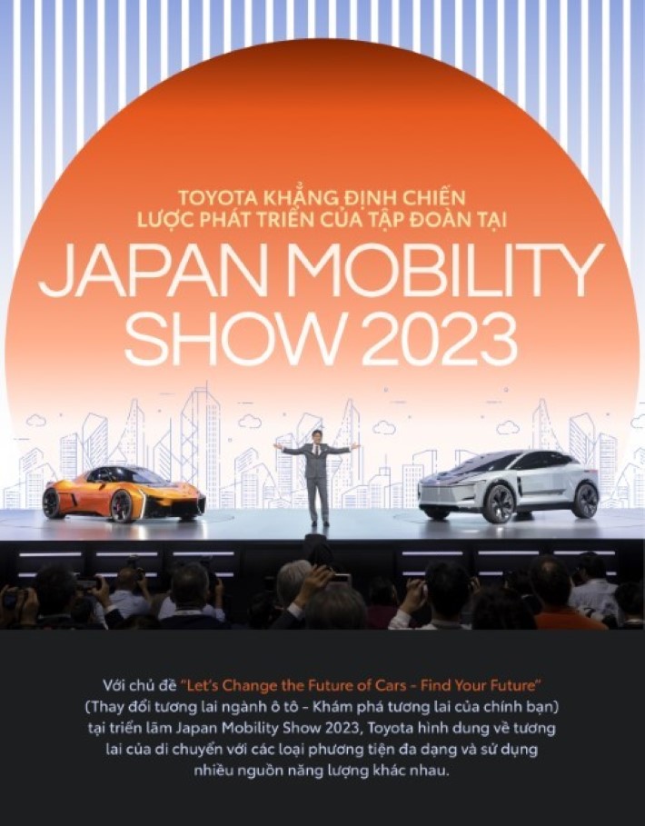 Toyota khẳng định chiến lược phát triển của Tập đoàn tại Japan Mobilit